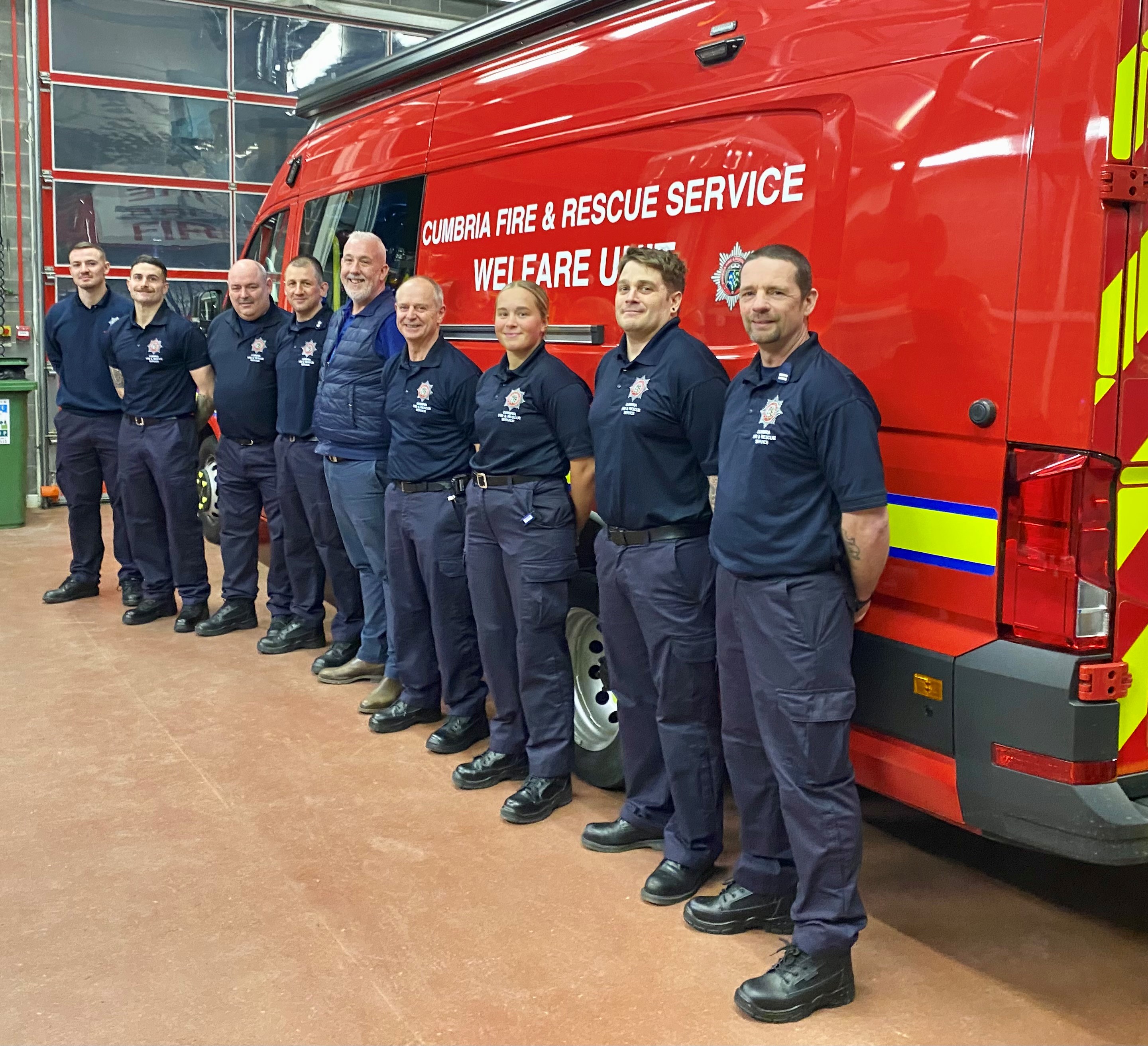 Fire service invests in new welfare units | Cumbria Fire & Rescue Service