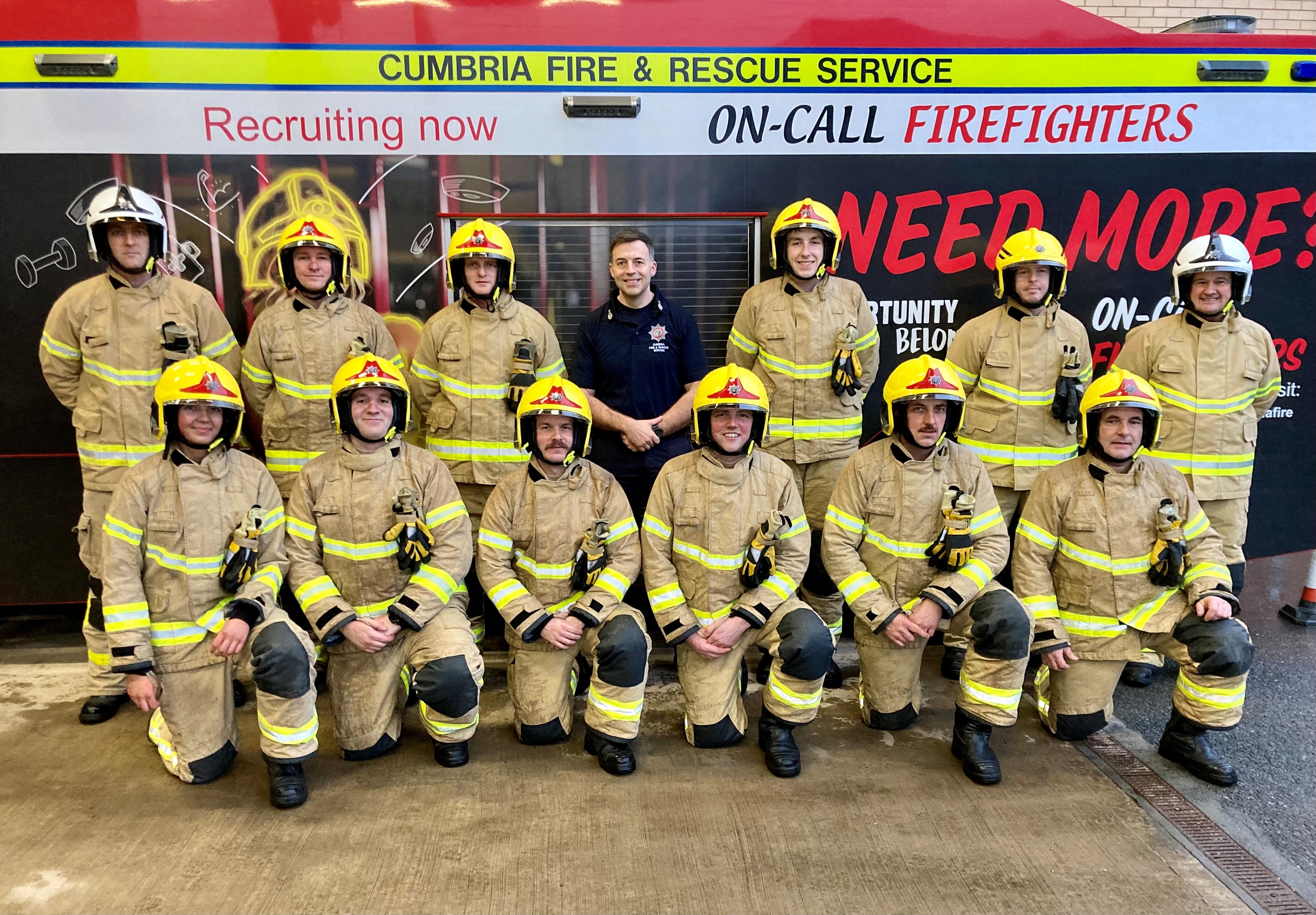 Service welcomes new cohorts of On-Call Firefighters | Cumbria Fire ...