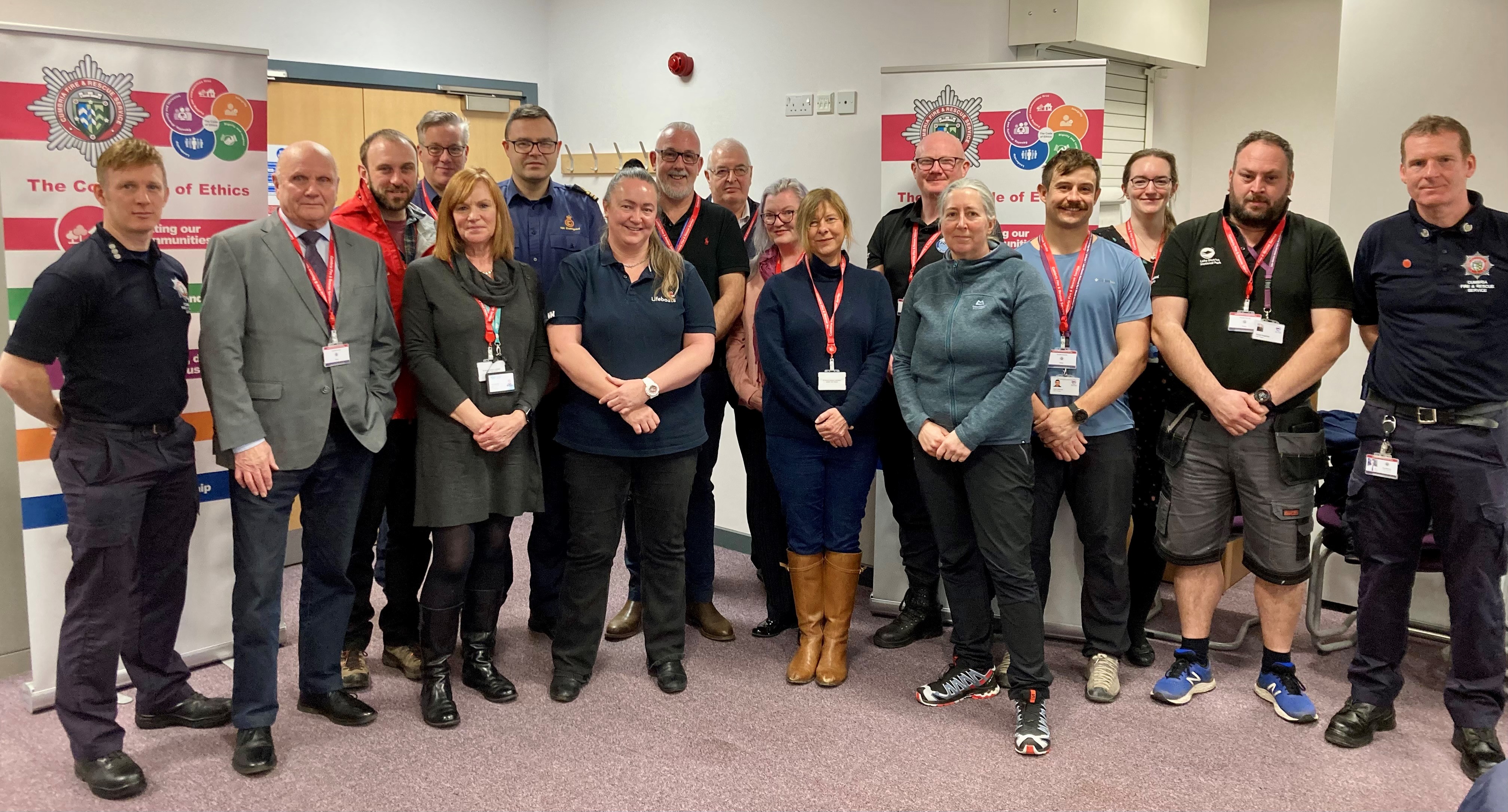 New water safety partnership launched | Cumbria Fire & Rescue Service