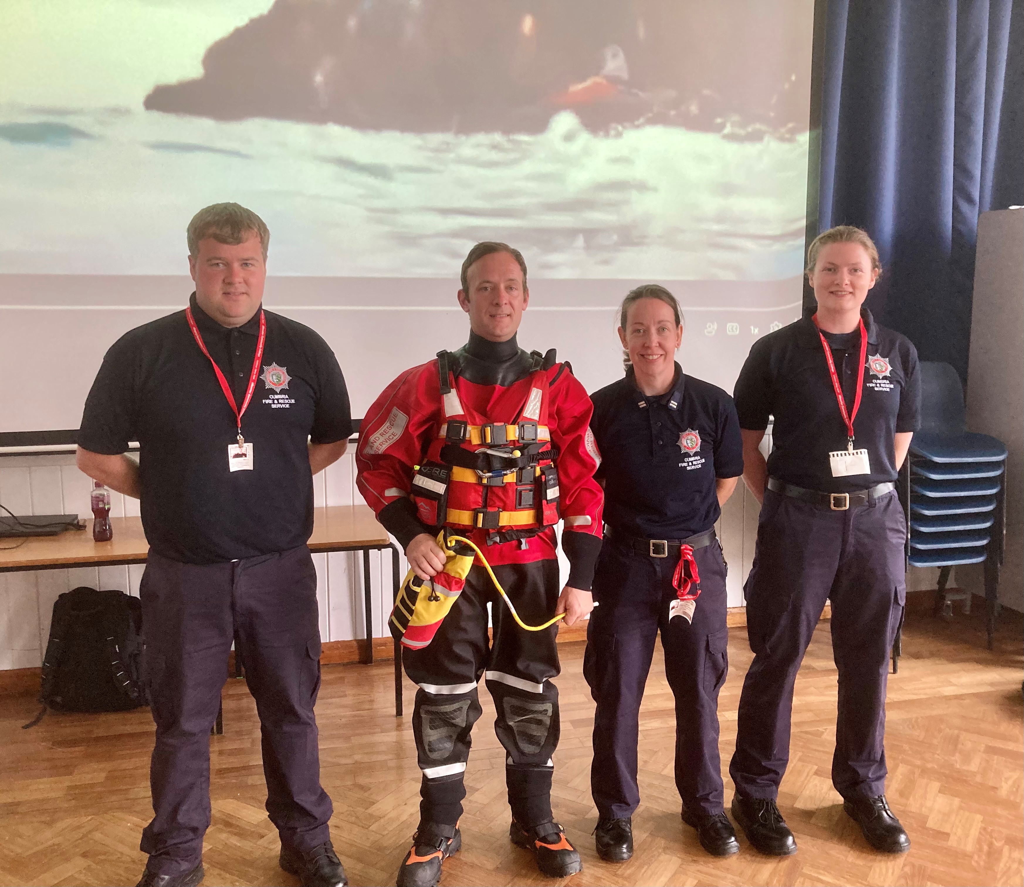 Water safety message delivered to pupils | Cumbria Fire & Rescue Service